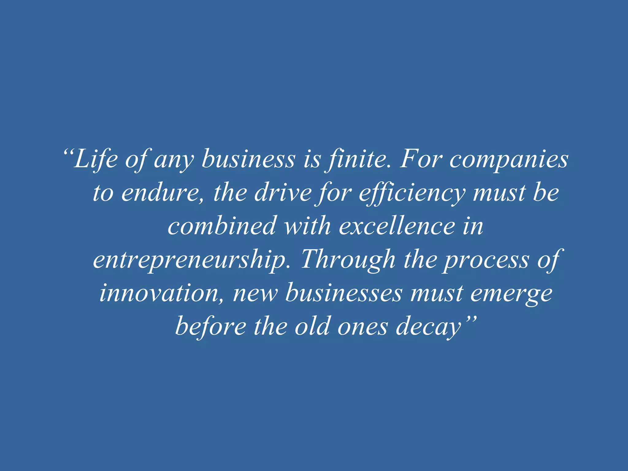 Innovation A Core Business Concept | PPS