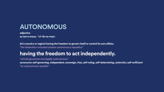 Innovation, Autonomy and Accountability | PDF | Business | Business and ...