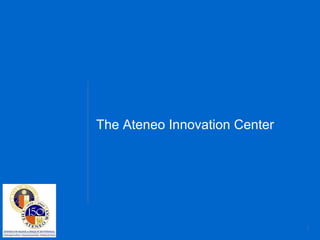 Innovation Center Intro Presentation | PPT