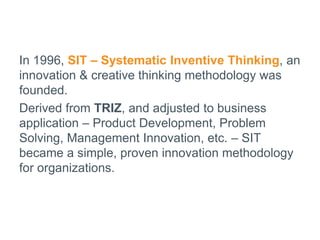 Creativity Revisited | PPT