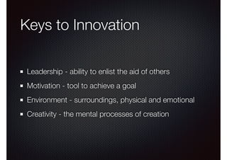 Innovation culture | PDF