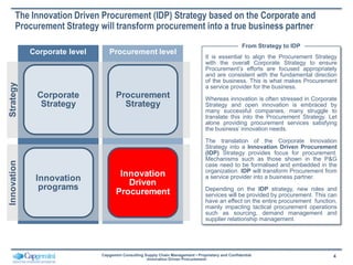 Innovation Driven Procurement | PDF
