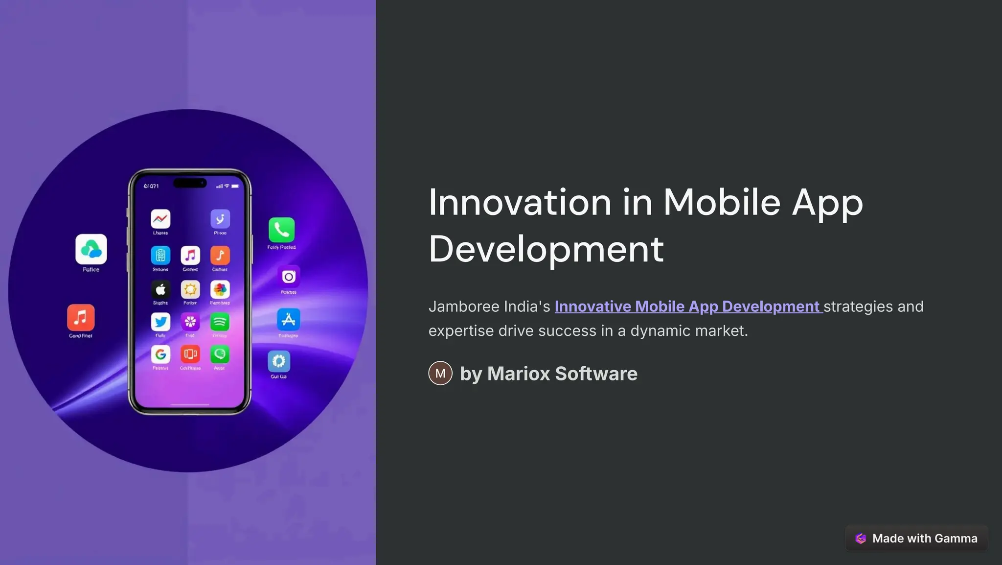 The Future of Innovation: A Deep Dive into Mobile App Development | PDF