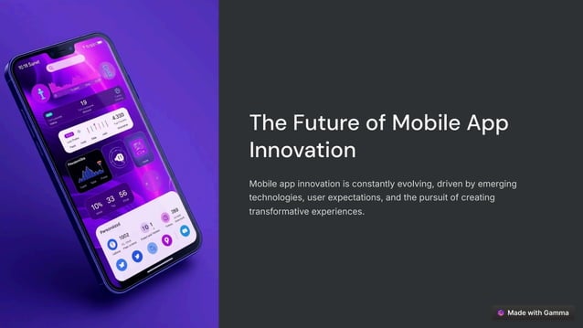 The Future of Innovation: A Deep Dive into Mobile App Development | PDF