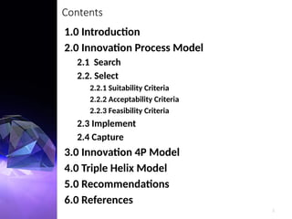 Innovation-management Assignment Presenation | PPT