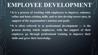 Employees Development Ideas | PPT