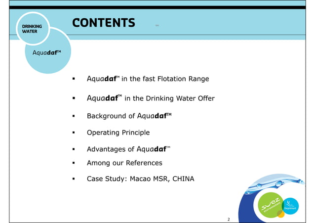 Aquadaf - Clarify surface water with a simplified engineered ...