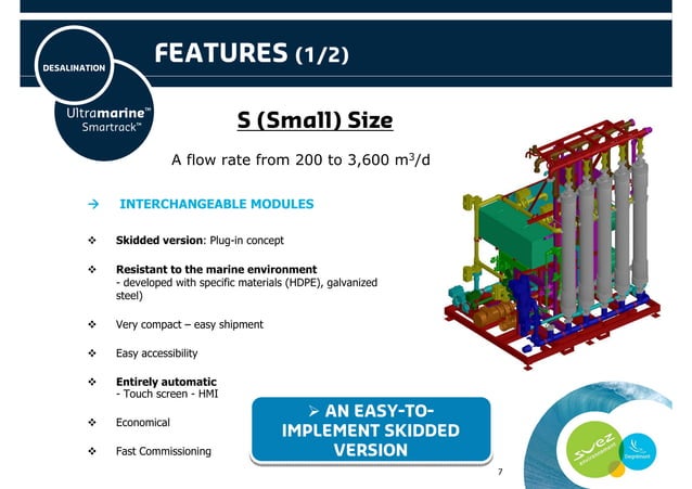 Ultramarine Smartrack - Pretreatment of seawater with pressurized out ...