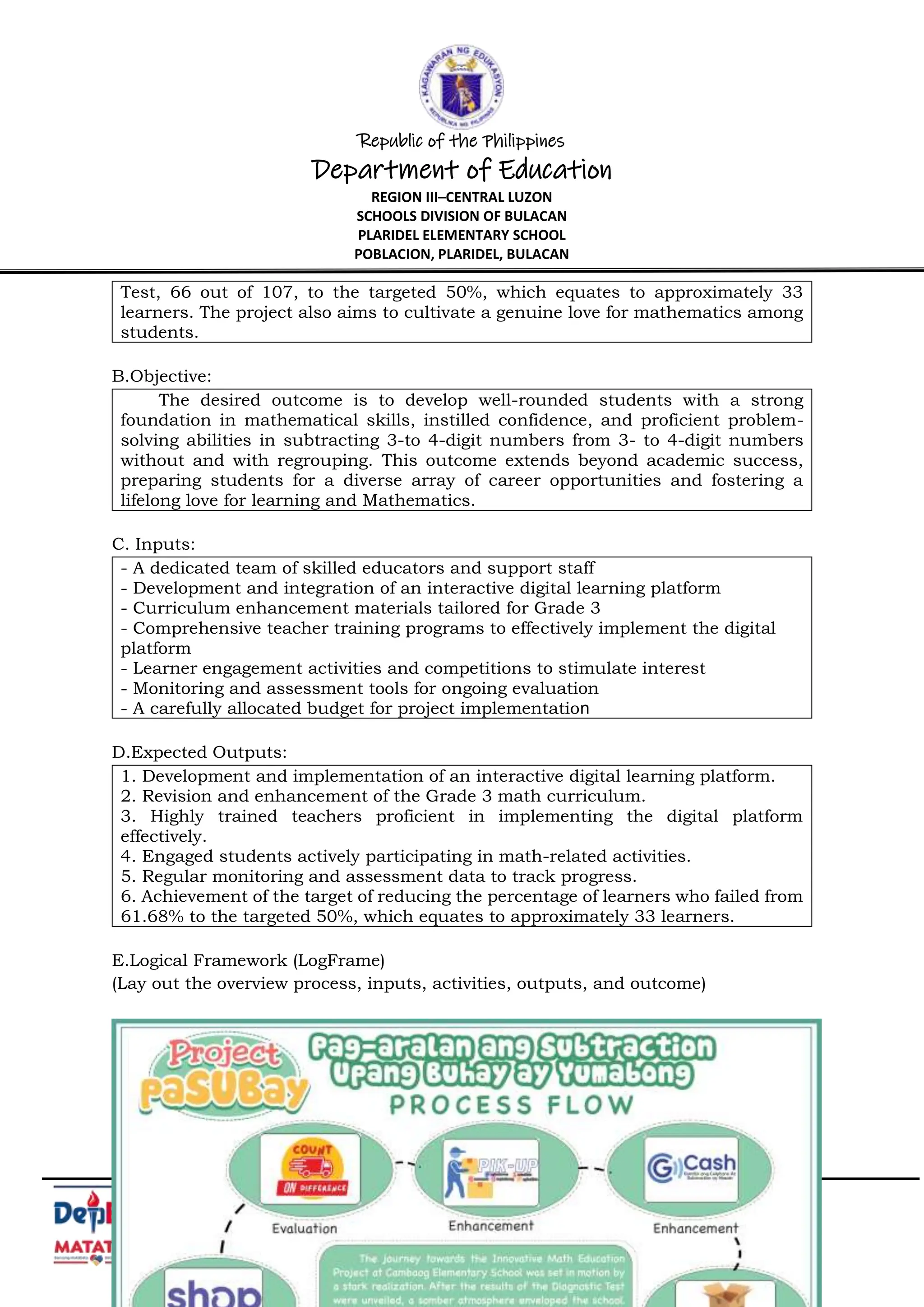 INNOVATION-PROJECT-PROPOSAL. ANNUAL IMPLEMENTATION PLANdocx | DOCX