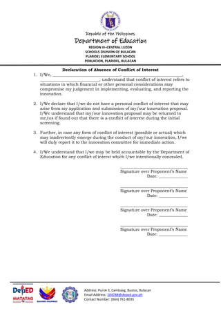 INNOVATION-PROJECT-PROPOSAL. ANNUAL IMPLEMENTATION PLANdocx | DOCX