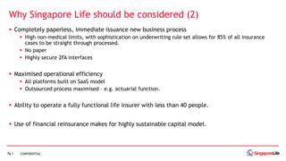Asia Insurance Innovation Award 2017 - Singapore Life | PPT