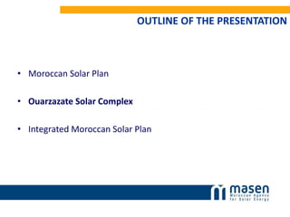 Innovation week MASEN Presentation | PDF | Power and Energy Industry | Industries