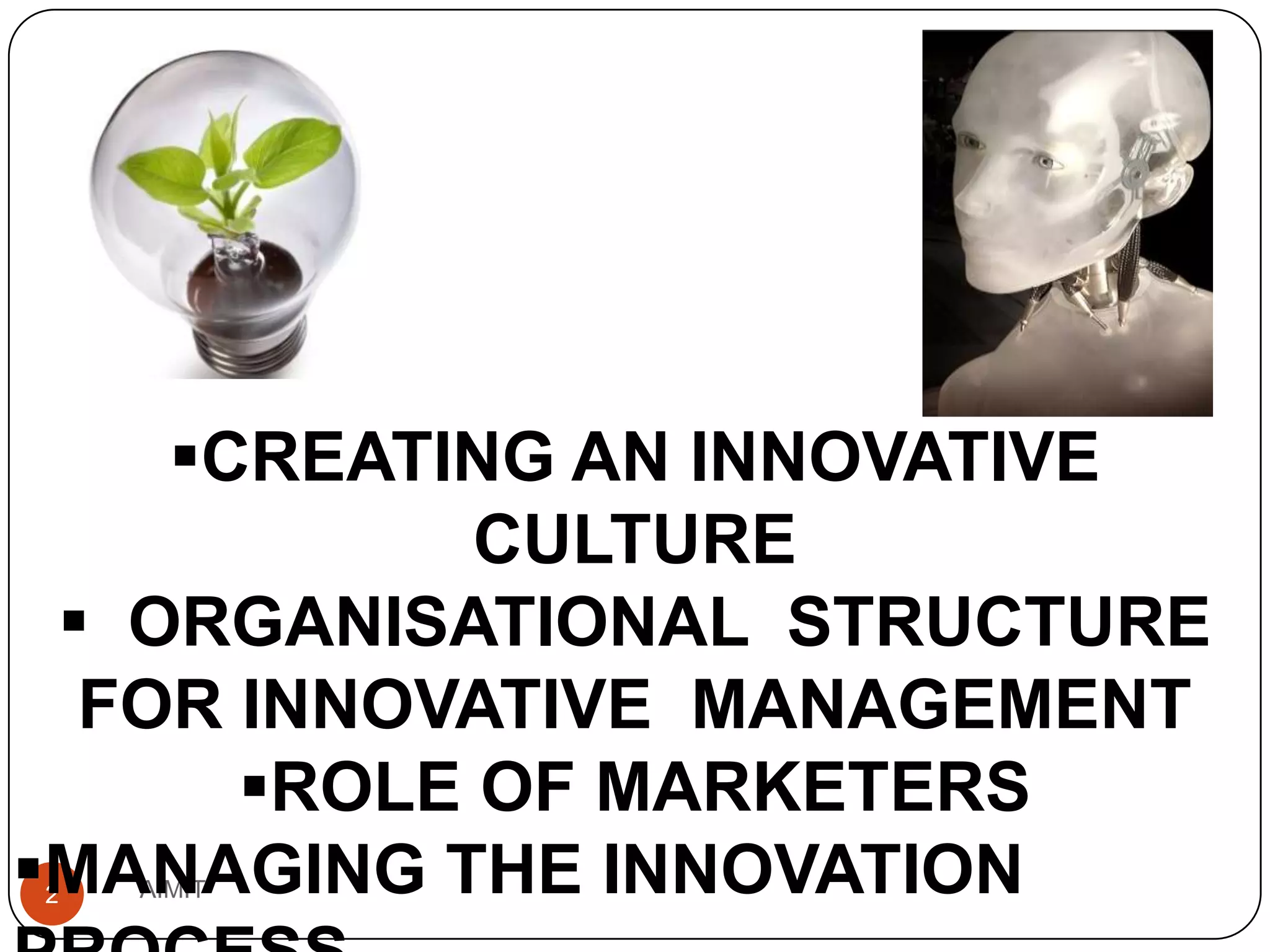 INNOVATIONS IN MARKETING | PPTX