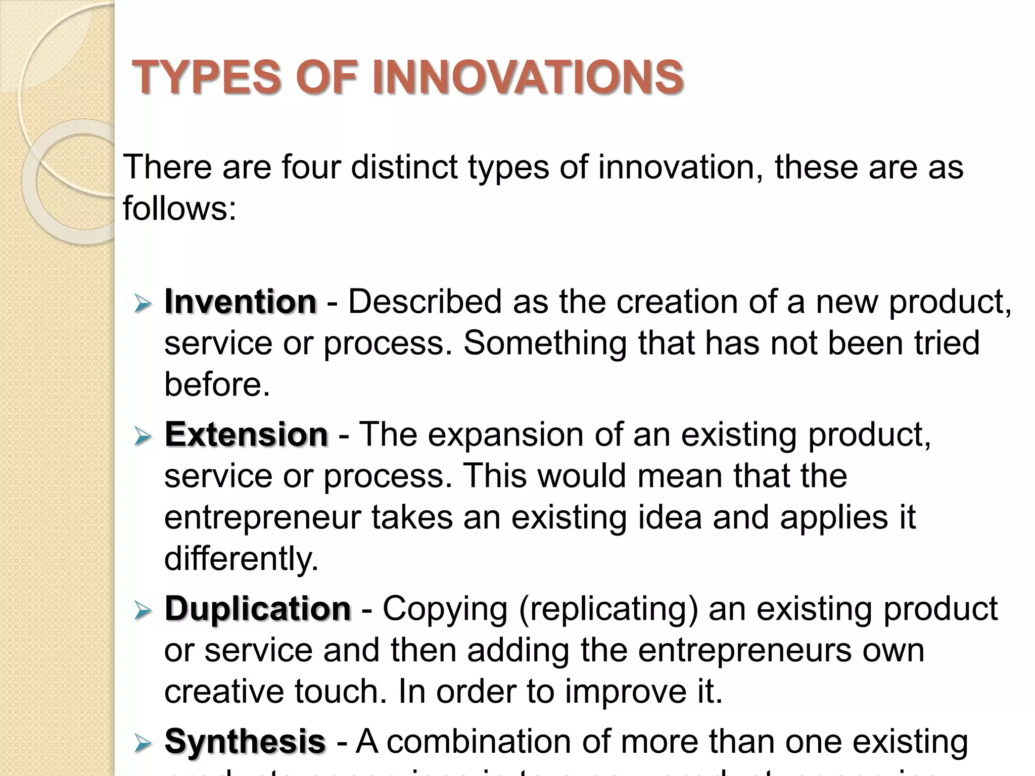 Innovation IN BUSINESS | PPTX