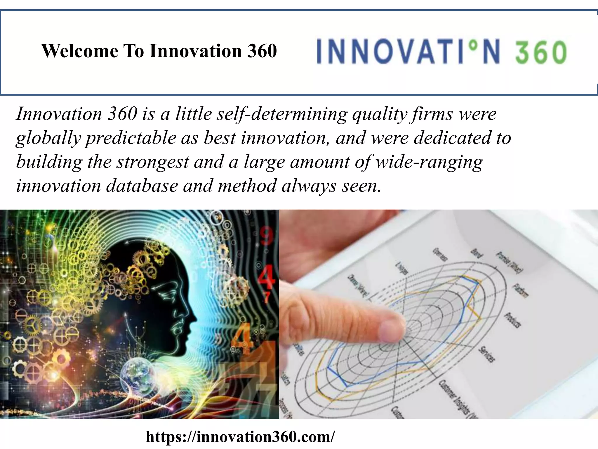 WELCOME TO INNOVATION 360 | PPT