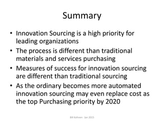Innovation Acquisition - An Organizational Sourcing Imperative | PPTX