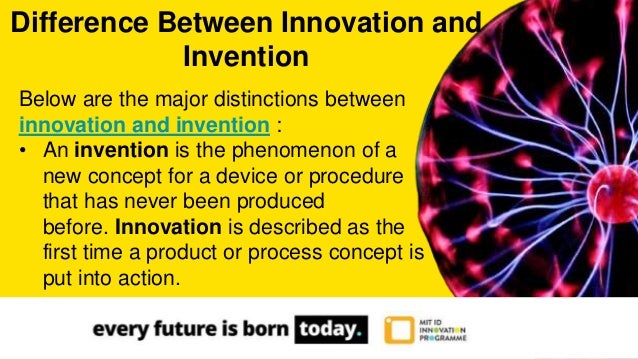 Innovation and Invention - MIT ID Innovation | PPTX | Technology ...