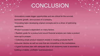 Innovation and new product development strategy | PPTX