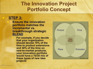Innovation & Project Management - Partners in Growth | PPT
