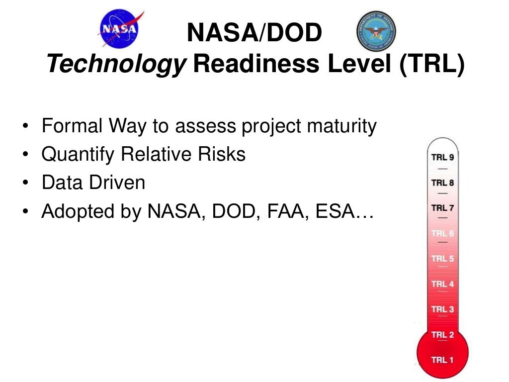 NASA/DOD Technology Readiness Level (TRL)