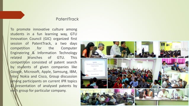 Initiatives taken by GTU to boost Innovations @ GTU | PPT