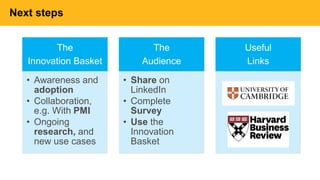 Innovation Basket webinar presentation 2024 | PDF