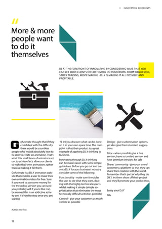 Innovation blueprints #101 | PDF | Business | Business and Finance