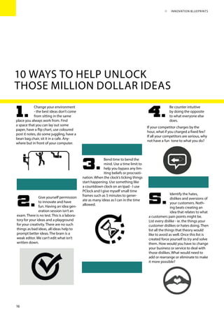 Innovation blueprints #101 | PDF | Business | Business and Finance