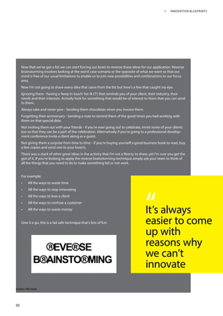 Innovation blueprints #101 | PDF