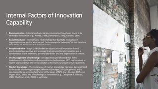 Innovation Capability for Sustainable Competitive Advantages | PPT