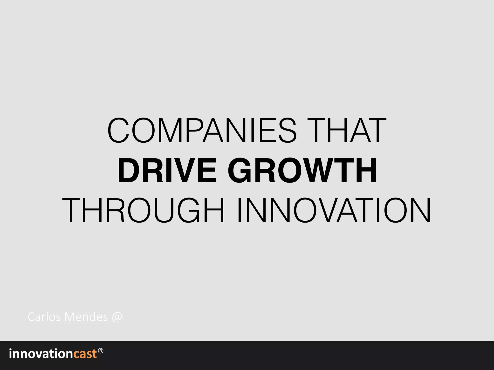 Growth through prolific innovation management | PDF