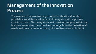 Innovation certification | PPTX