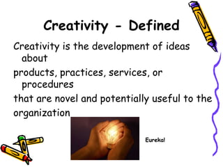 Innovation & Creativity | PPT