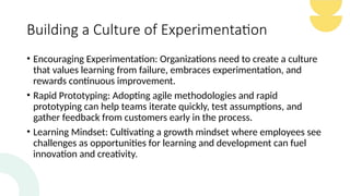 Fostering Innovation Culture in the Business World | PPT