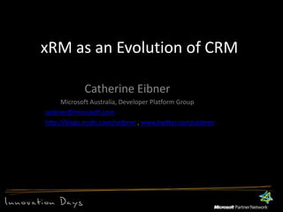 xRM - as an Evolution of CRM | PPTX | Computer Software and ...