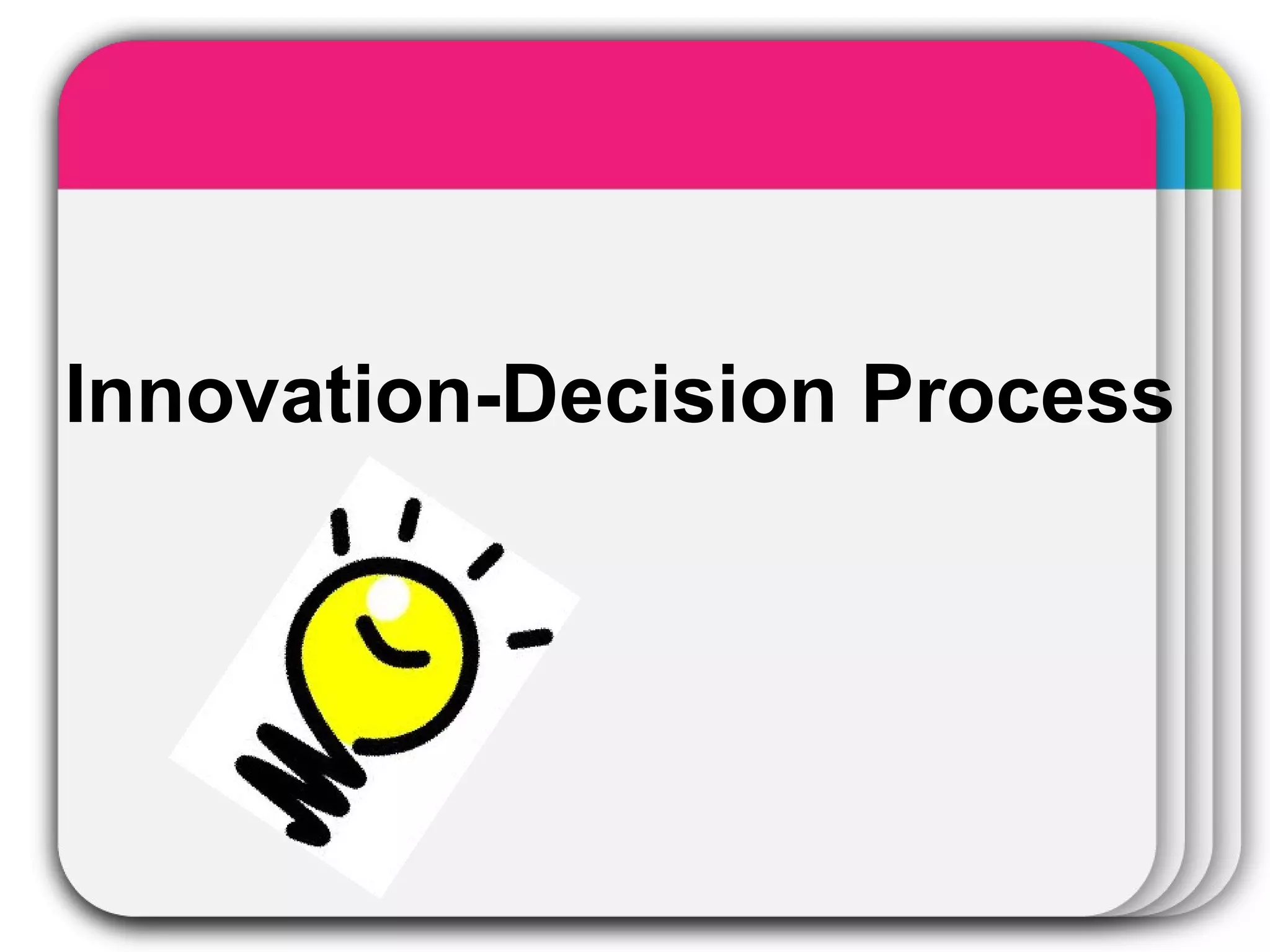 Innovation decision process | PPT