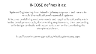 INCOSE North Star Chapter Meeting: Innovation in an Established Company ...