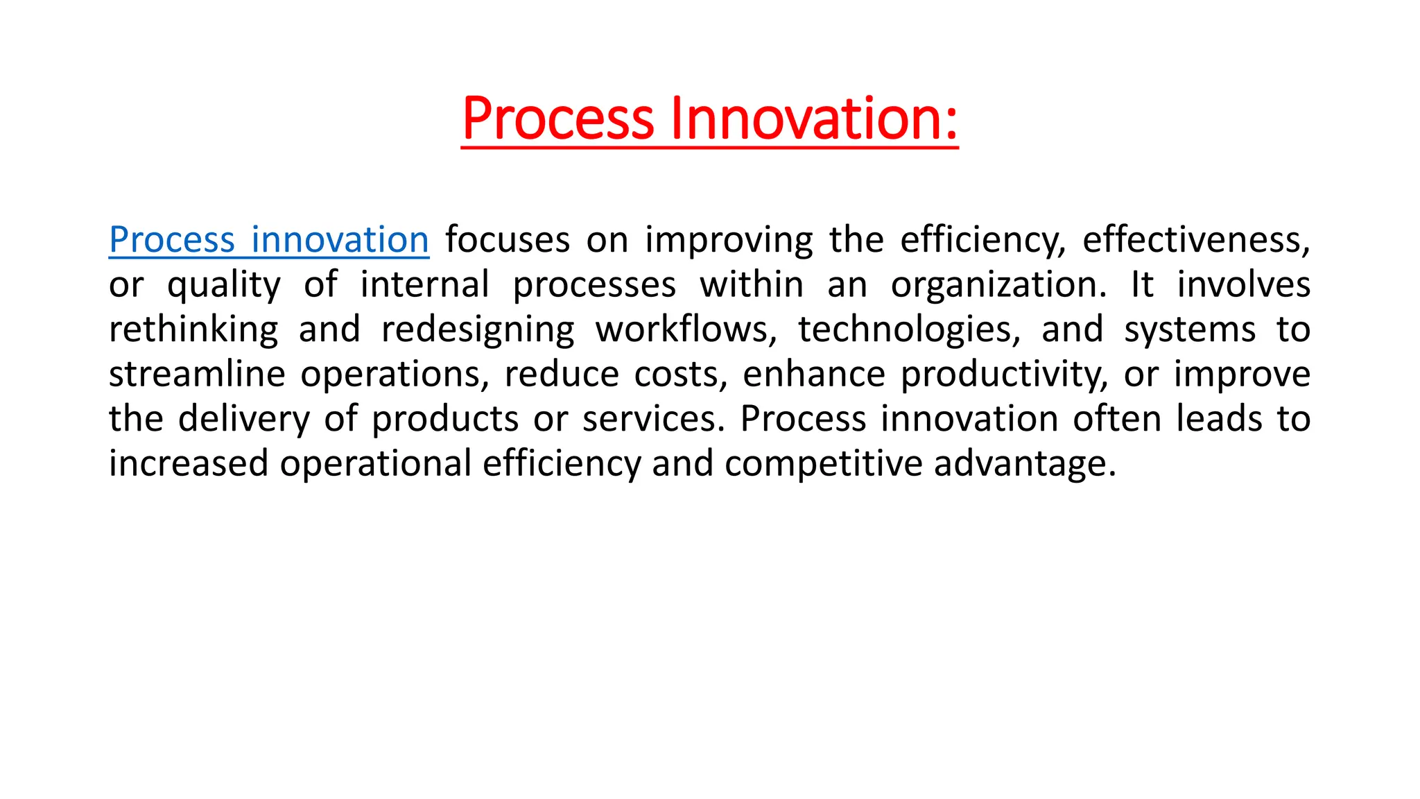 innovation & design thinking, types of innovation , design process with ...