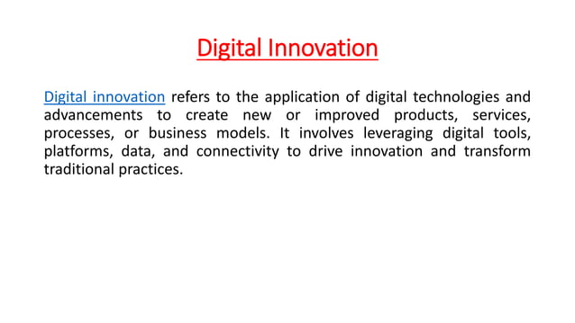 innovation & design thinking, types of innovation , design process with ...