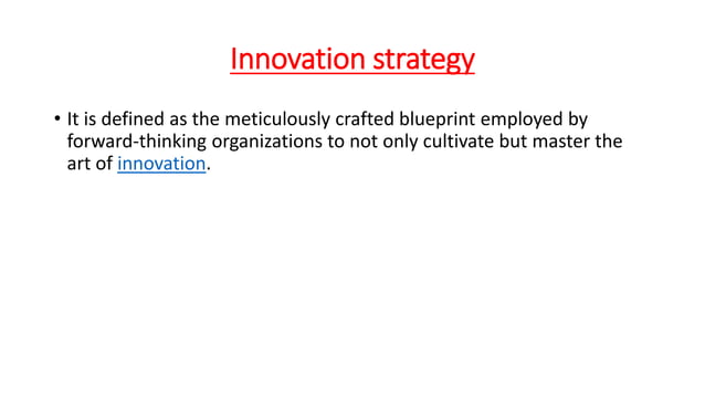 innovation & design thinking, types of innovation , design process with ...