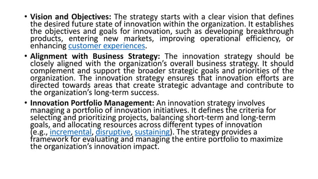 innovation & design thinking, types of innovation , design process with ...