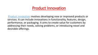 innovation & design thinking, types of innovation , design process with ...