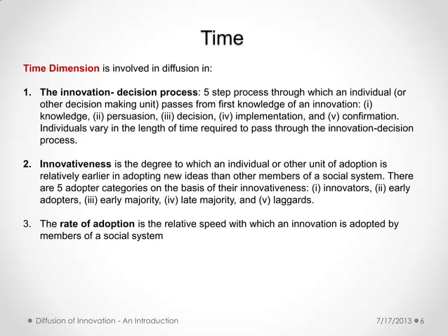 Innovation diffusion (Everett Rogers) | PPTX | Business | Business and ...