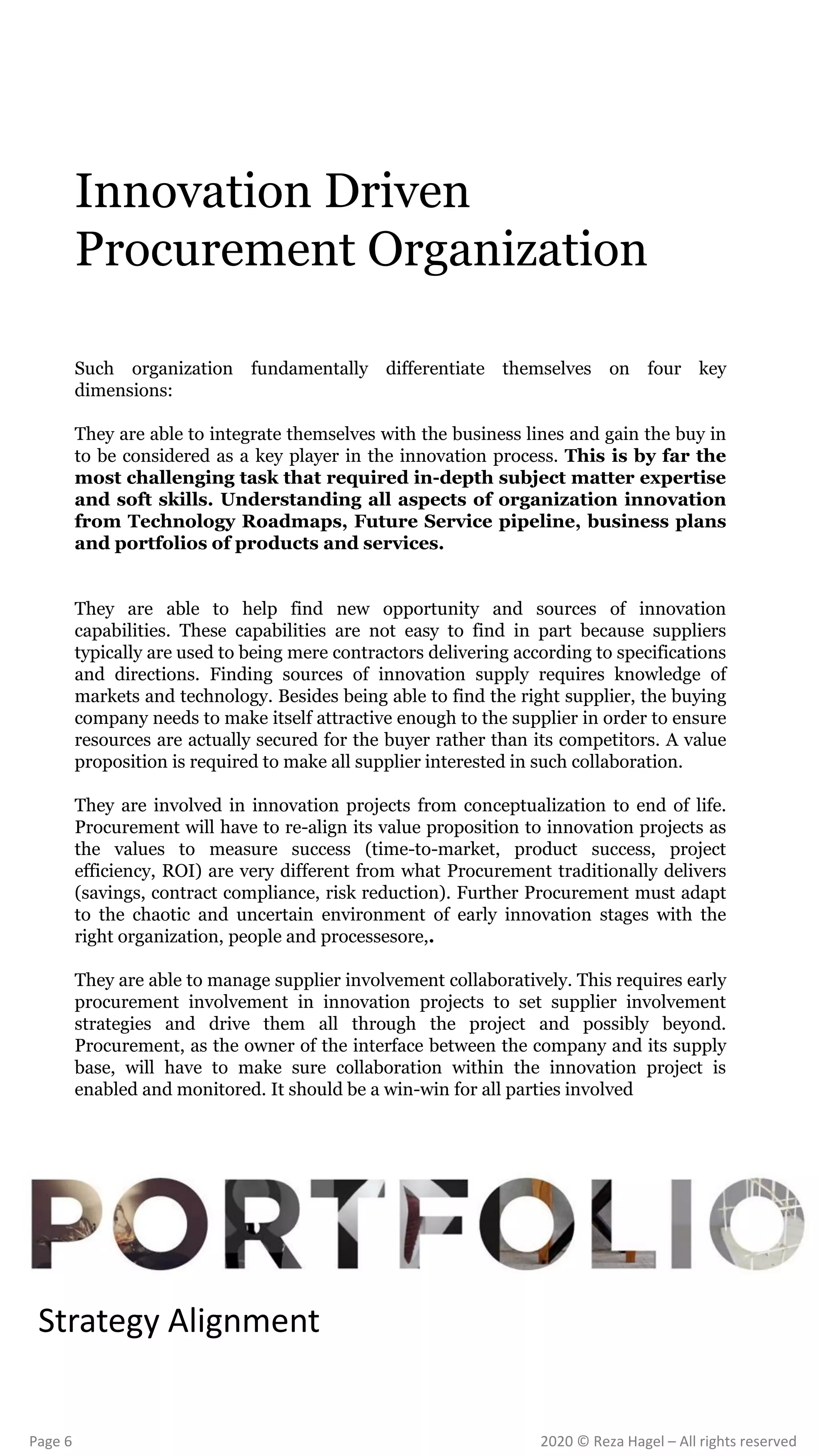 Innovation driven procurement | PDF