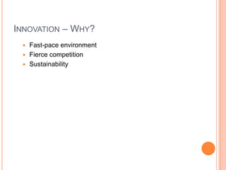 Innovation & engagement | PPTX