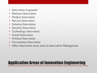 Innovation engineering | PPTX