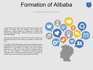 Chinese Entrepreneur Jack Ma- Alibaba | PPTX