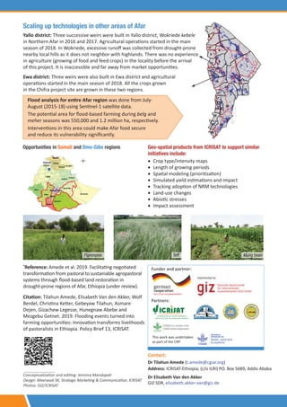 Innovation transforms livelihoods of pastoralists in Ethiopia | PDF