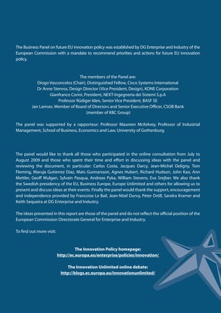 Innovation european report | PDF