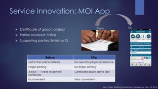 Innovation examples from the uae smart government | PDF